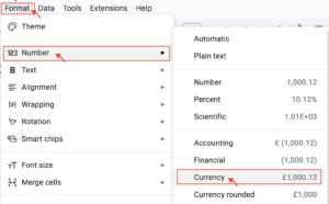 How to Format Currency in Google Sheets - PocoDash